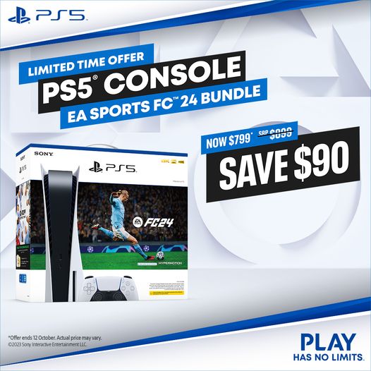 Now till 12 Oct 2023: Sony PlayStation®5 Console Promo - SG ...
