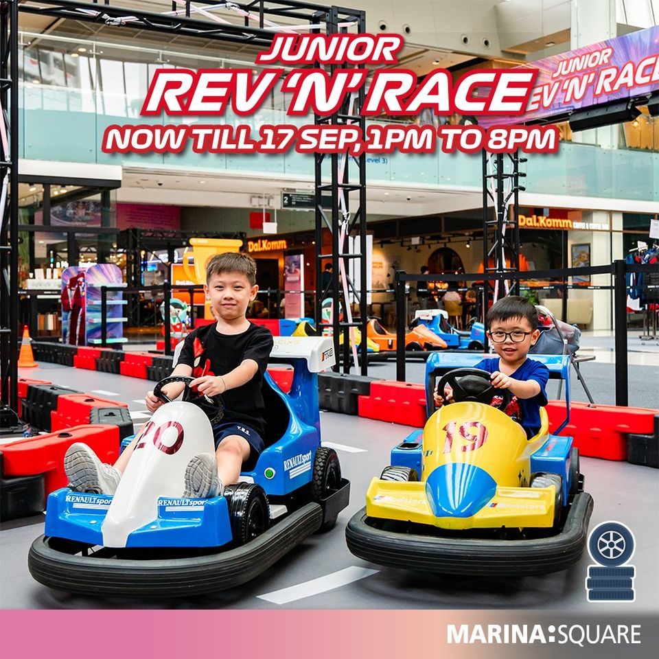 Now till 17 Sep 2023: The Junior Rev ‘N’ Race at Marina Square - SG ...