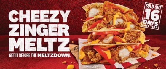 30 Oct 2023 Onward: KFC Cheesy Zinger Meltz Special - SG ...