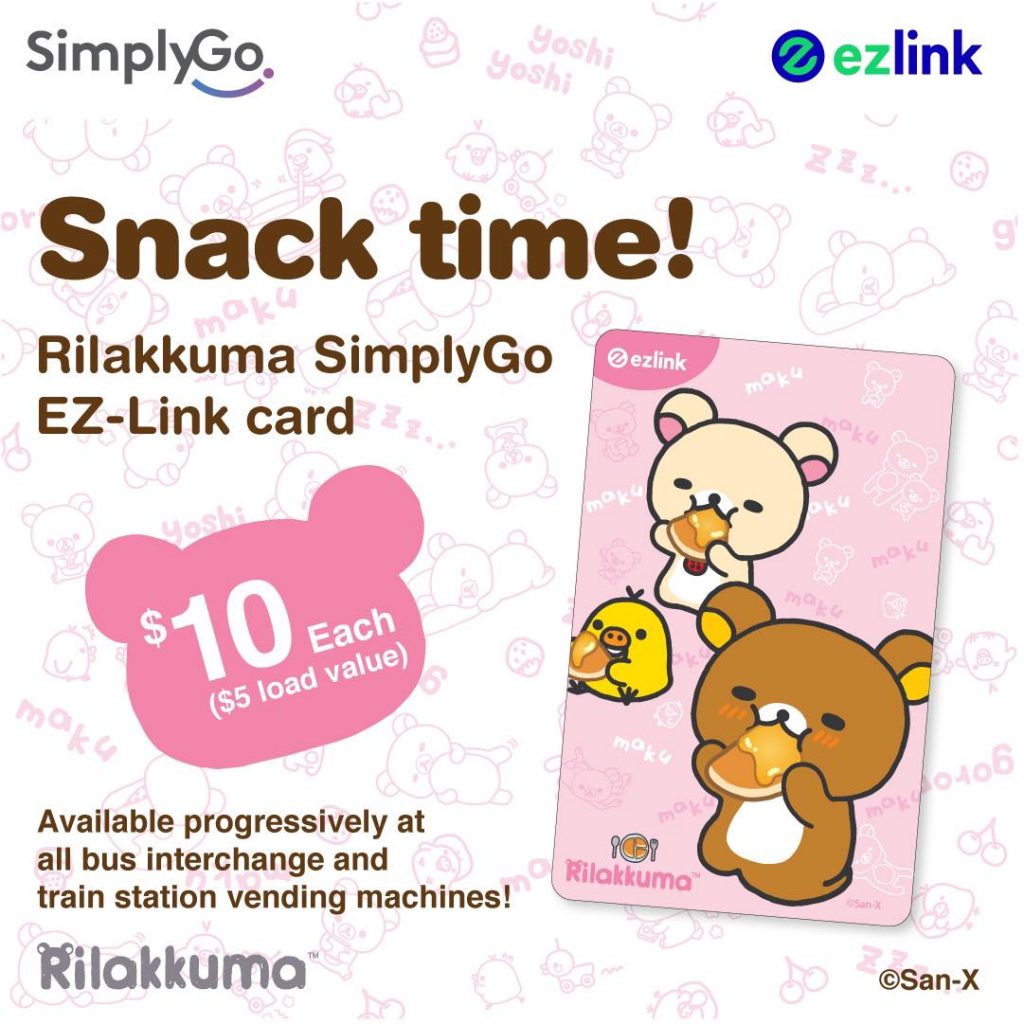 24 Jan 2024 Onward: EZ-Link - New Rilakkuma SimplyGo Card - SG ...
