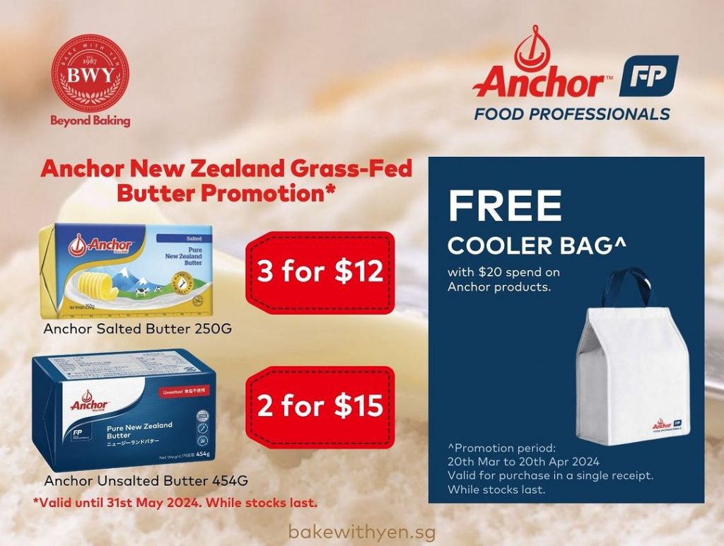 20-31 Mar 2024: Bake with Yen - Anchor Butter Promotion - SG ...
