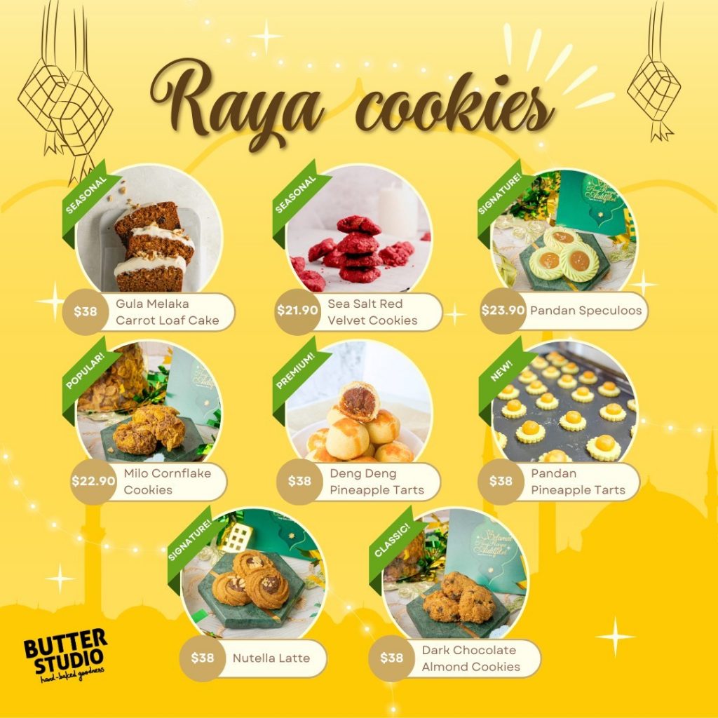17 Mar 2024 Onward: Butter Studio - Raya Cookies Promo - SG ...