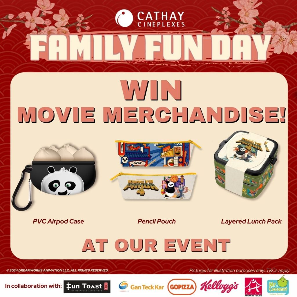 9 Mar 2024: Cathay Cineplexes - Kung Fu Panda 4 Family Fun Day - SG ...