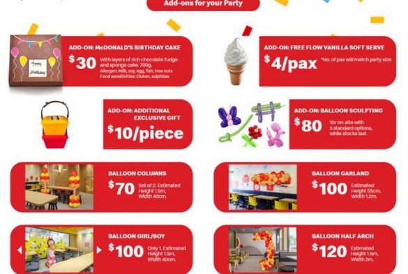 8 Mar 2024 Onward: McDonald's - My Happy Party Special - SG ...