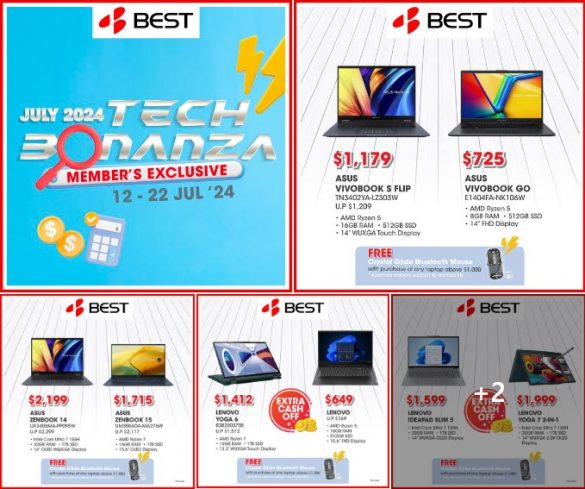 12-22 July 2024: BEST Denki Singapore July 2024 Tech Bonanza - SG ...