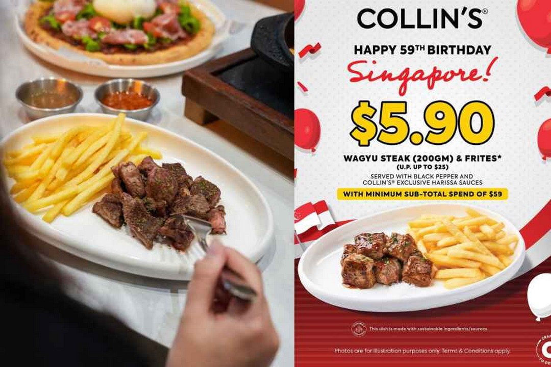 1-31 August 2024: COLLINS®: Special Wagyu Steak & Frites Deal - SG ...