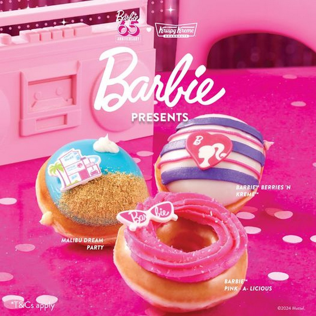 Now till 30 September 2024: Krispy Kreme Singapore, Exciting Barbie ...