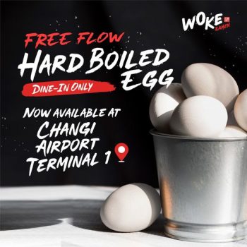 25 September 2024 Onward: Woke Ramen at Changi Airport Terminal 1, Free ...