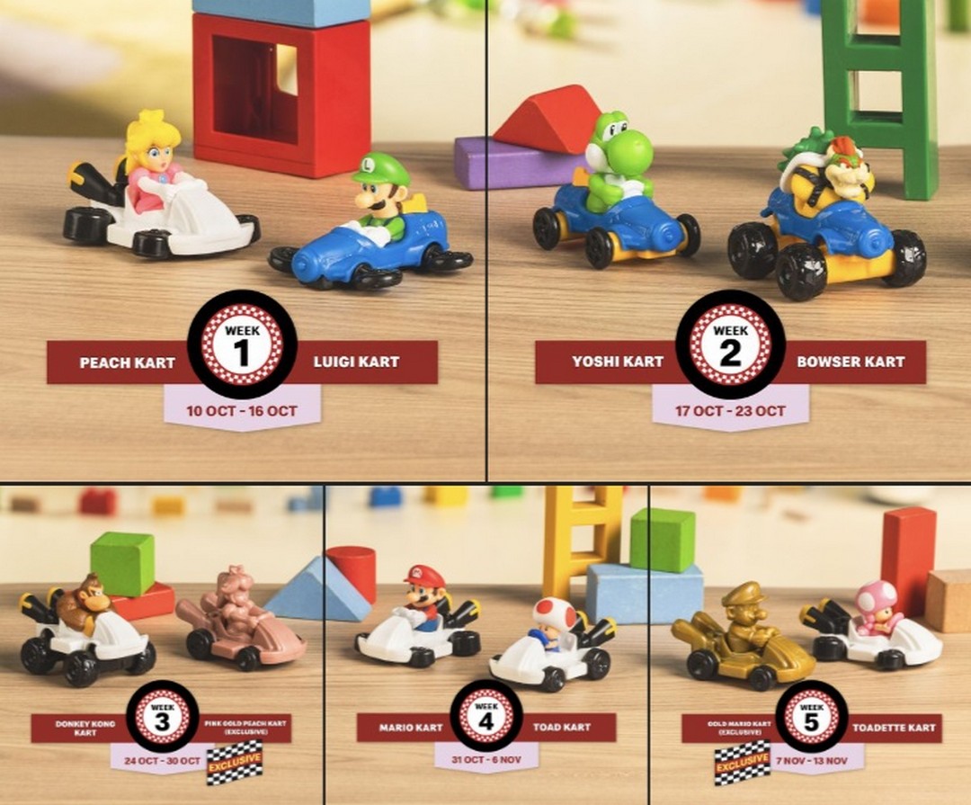 10 October–13 November 2024: McDonald's – Exciting Mario Kart Promotion ...