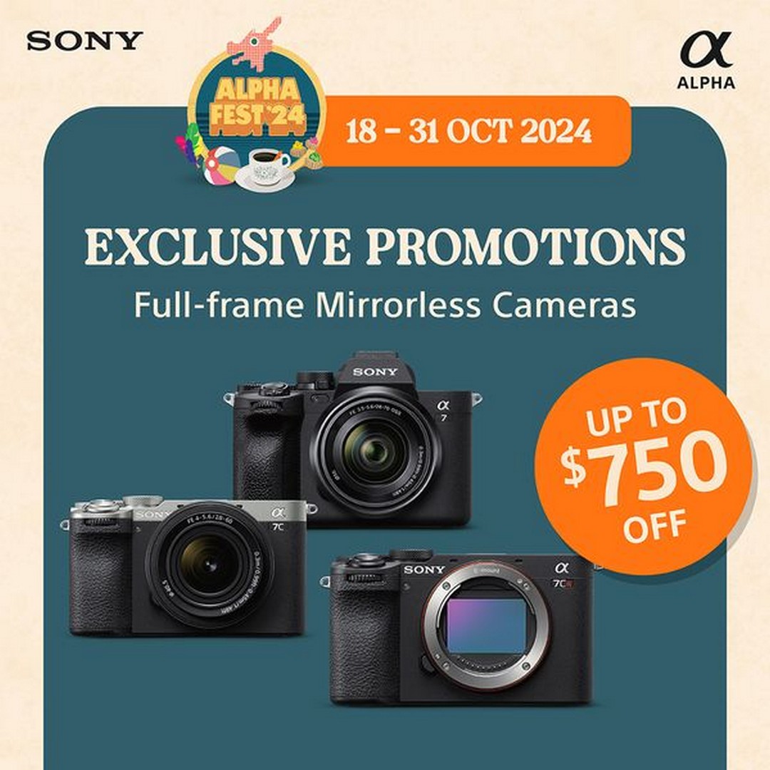 18-31 October 2024: SLR Revolution – Exclusive Sony Alpha Fest ...