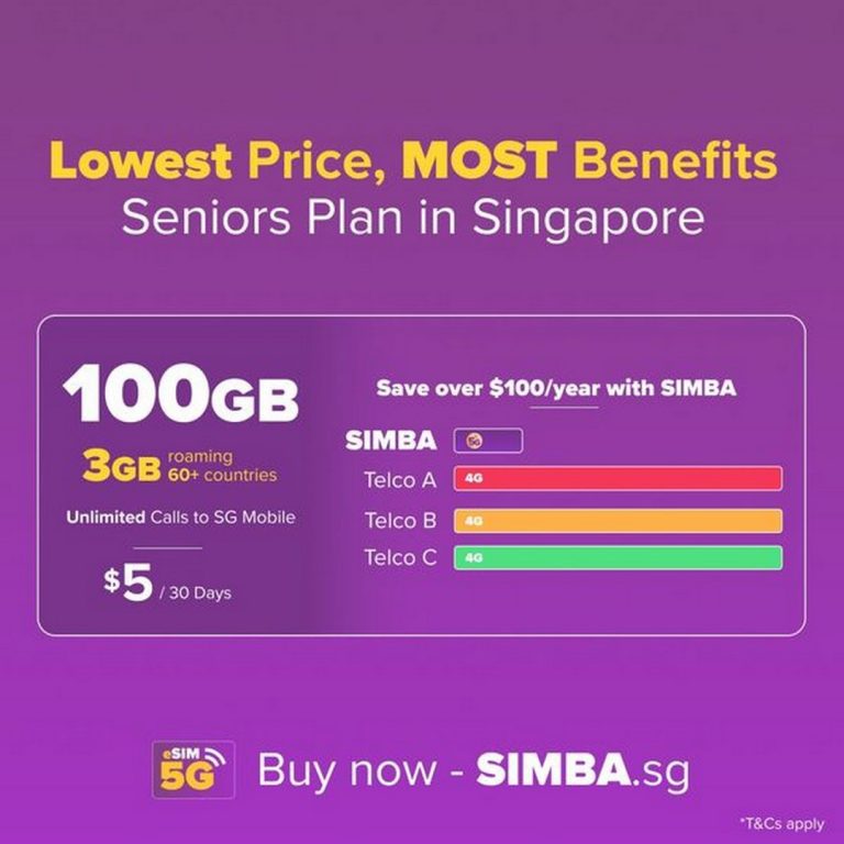 21 November 2024 onwards: SIMBA Telecom: Affordable Seniors Plan ...