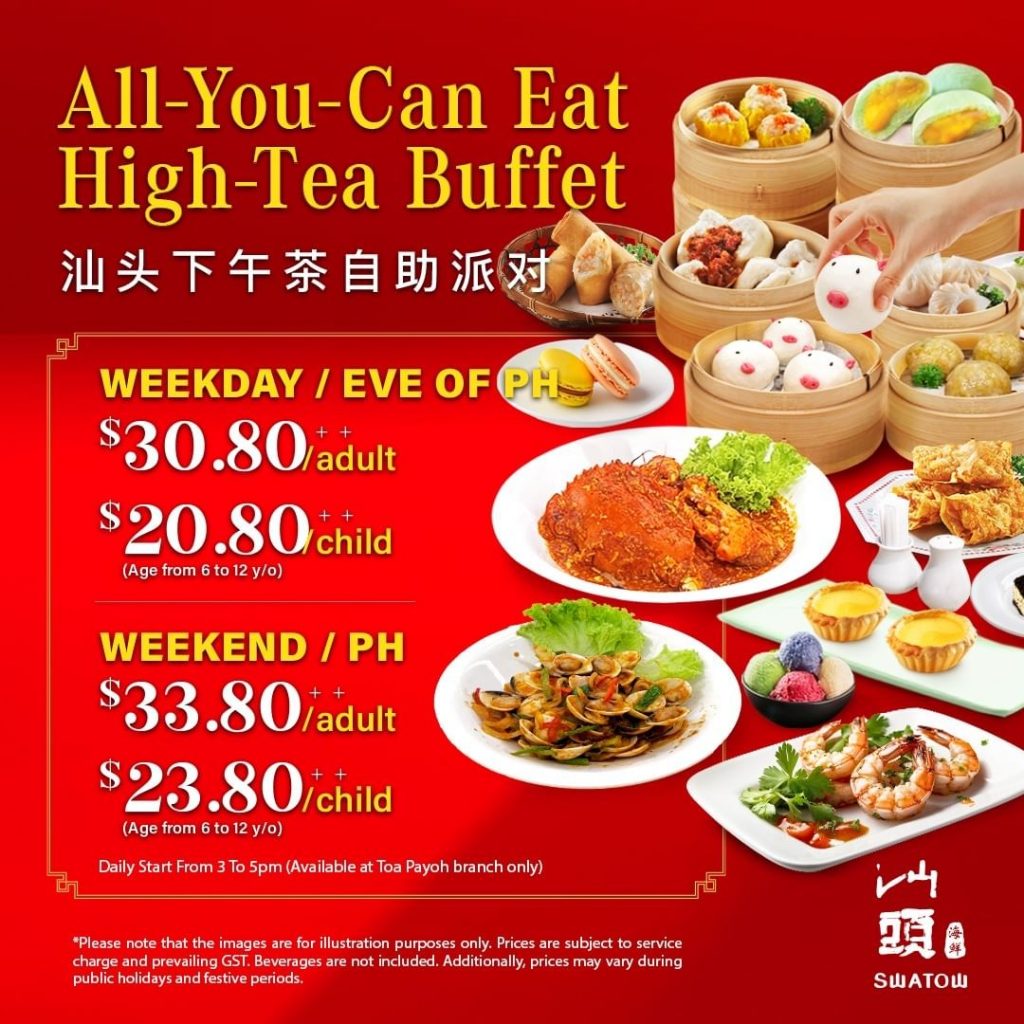 14-30 November 2024: Swatow Seafood, High-Tea Buffet Promotion: Indulge ...