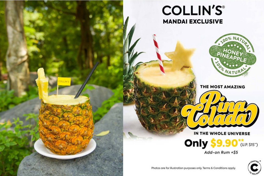 4 December 2024 onwards: COLLIN'S® Mandai, Enjoy the Ultimate Pina ...