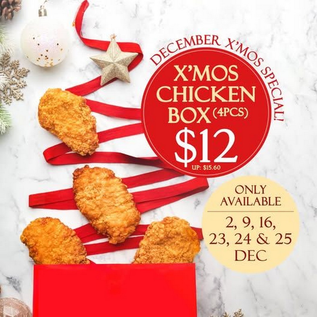 2-25 December 2024: MOS Burger Singapore – X'MOS Chicken Box Promotion ...