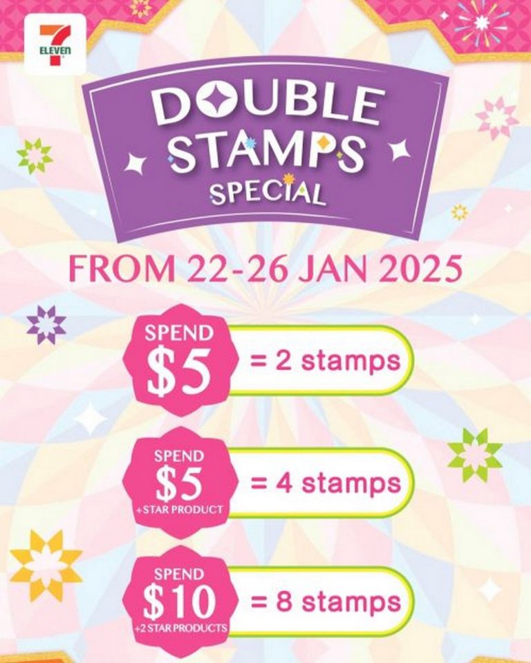 22-26 January 2025: 7-Eleven, Double Stamps Promotion, Redeem Sanrio ...