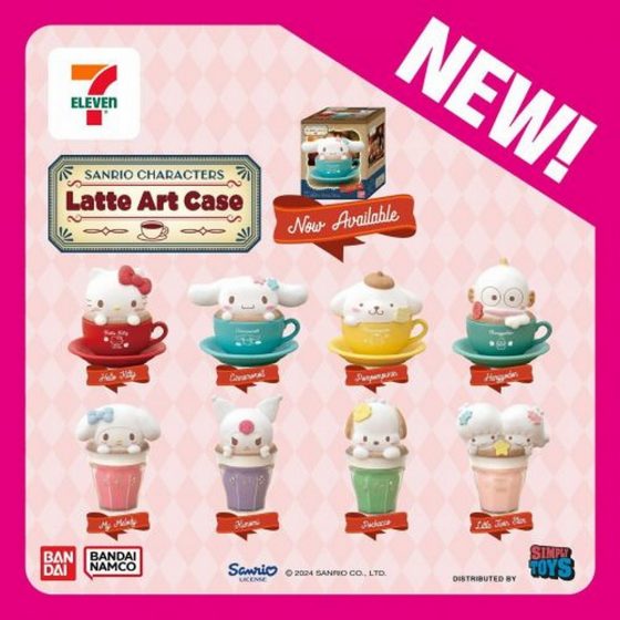 14 January 2025 onwards: 7-Eleven, Sanrio Characters Latte Art Case ...