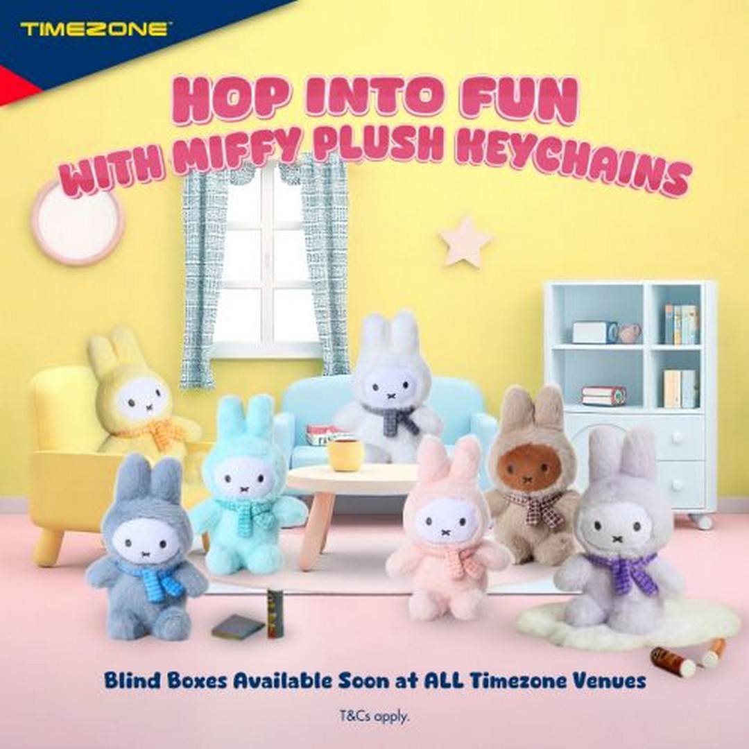 16 January 2025 onwards: Timezone – Miffy Plush Keychain Surprise in ...