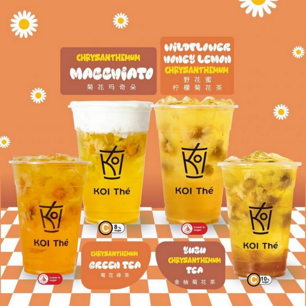 20 February 2025 onwards: KOI Thé Singapore – Limited-Edition Chrysanthemum Tea Series Promotion ...