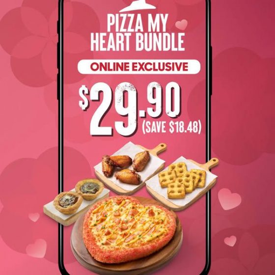 12 February 2025 onwards: Pizza Hut Singapore – Valentine's Day Pizza ...