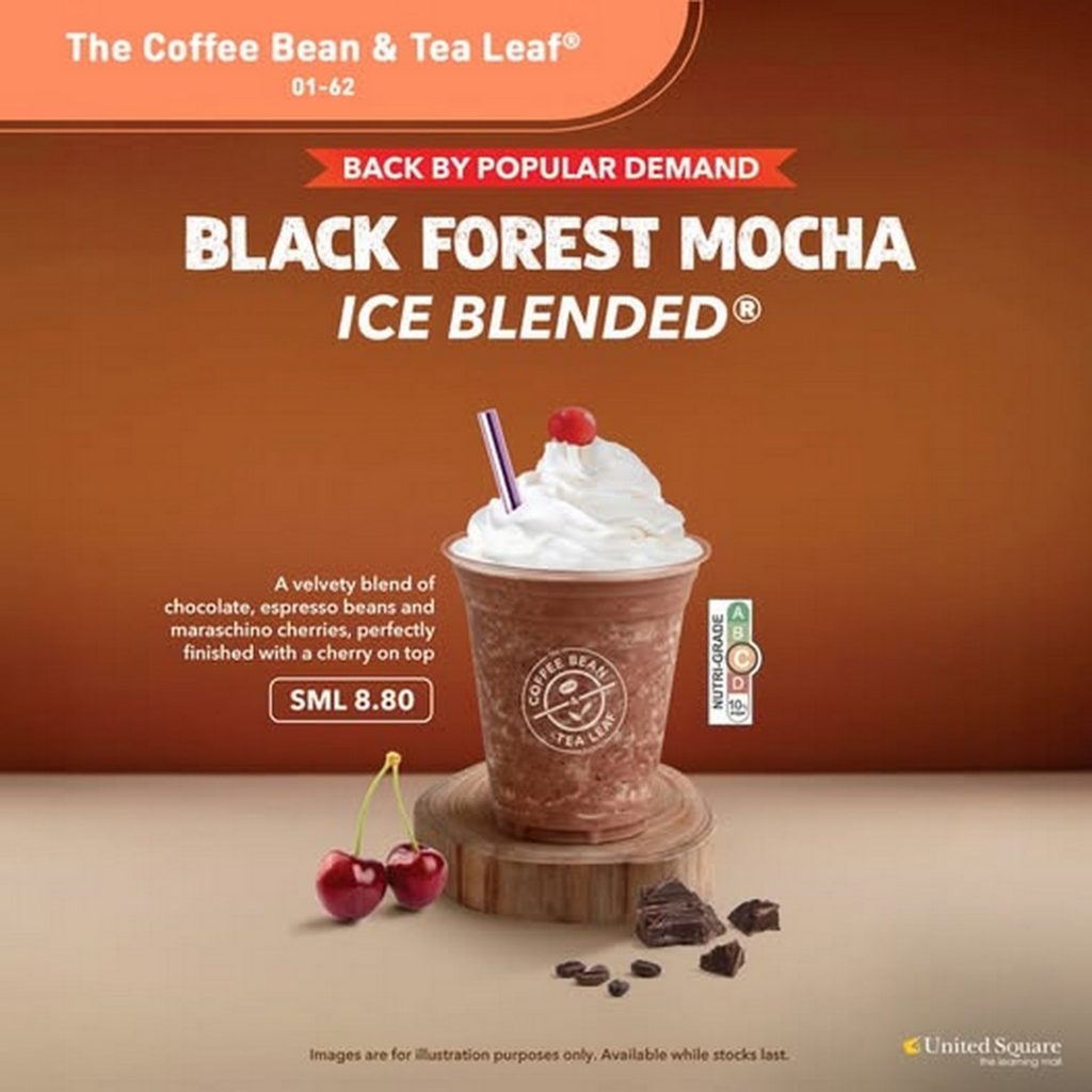 10 February 2025 onwards: The Coffee Bean & Tea Leaf Singapore, Black ...