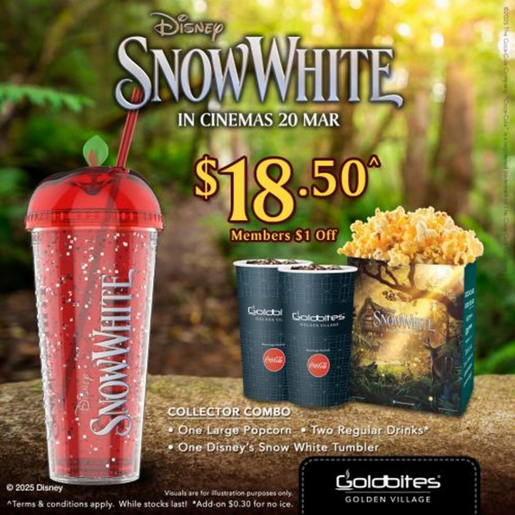 20 March 2025: Golden Village – Disney’s Snow White Collector Combo ...