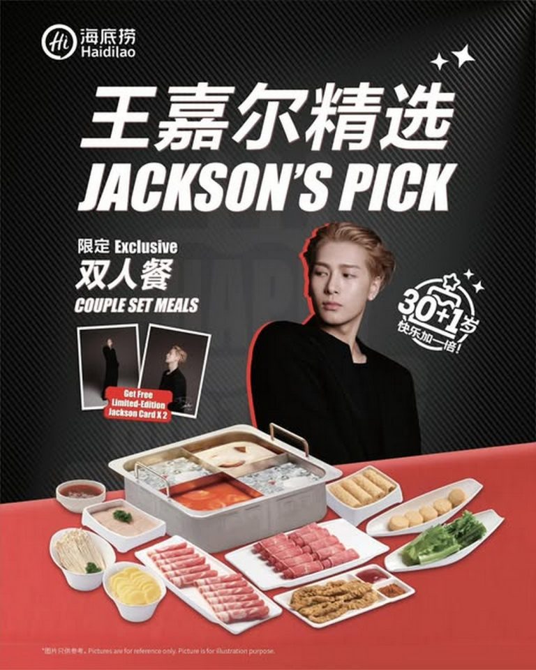 10 March 2025 Onward: Haidilao Singapore – Jackson Wang Birthday Celebration Promotion - SG ...