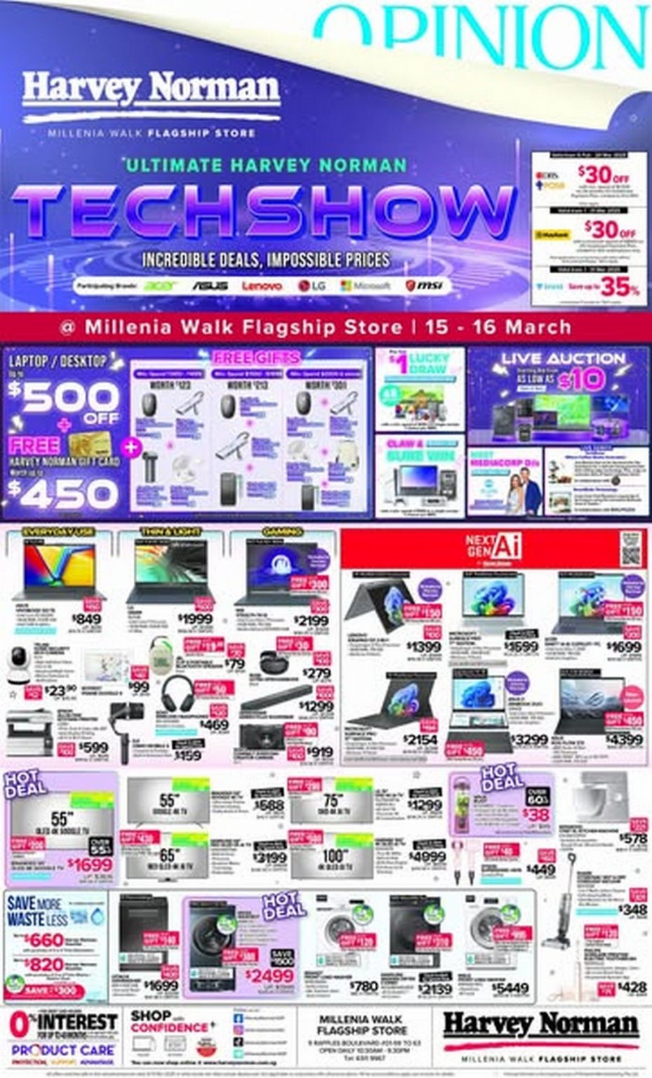 Now till 30 March 2025: Harvey Norman Singapore: Massive Discounts ...