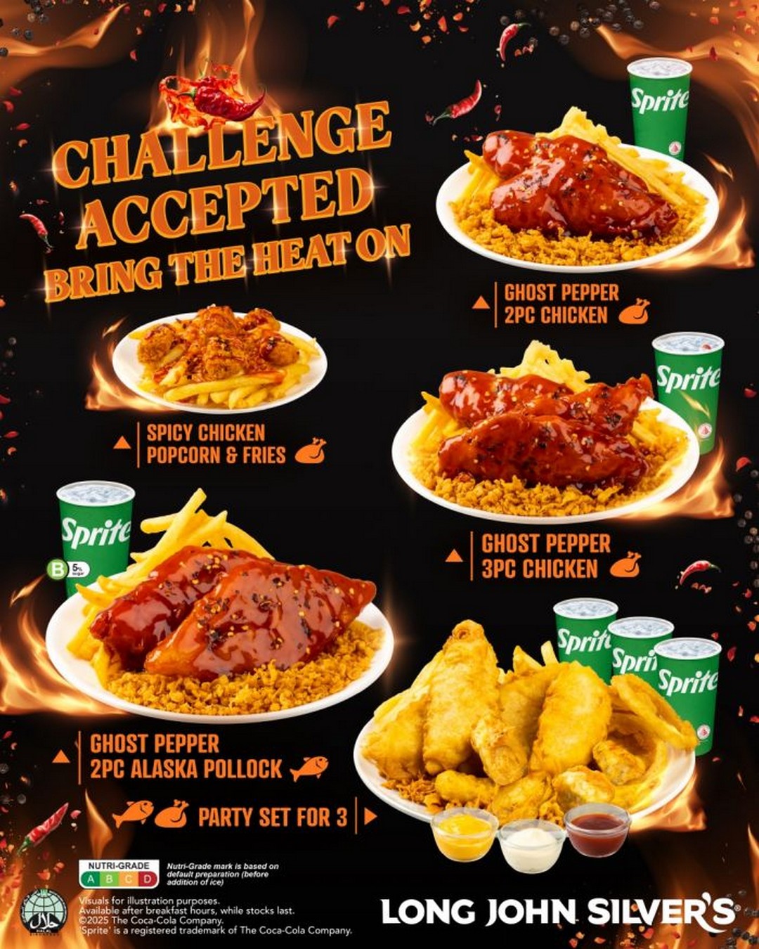 14 March 2025 onwards: Long John Silver’s Ghost Pepper Menu – Fiery ...