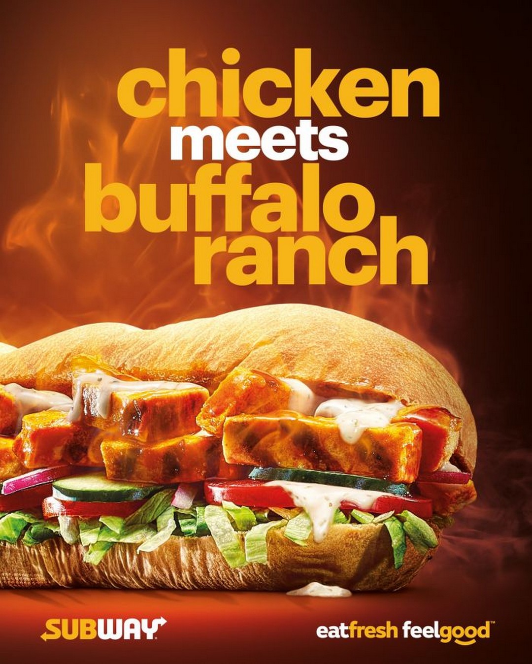 27 March 2025 onwards: Subway Singapore – Spicy Buffalo Chicken Ranch ...