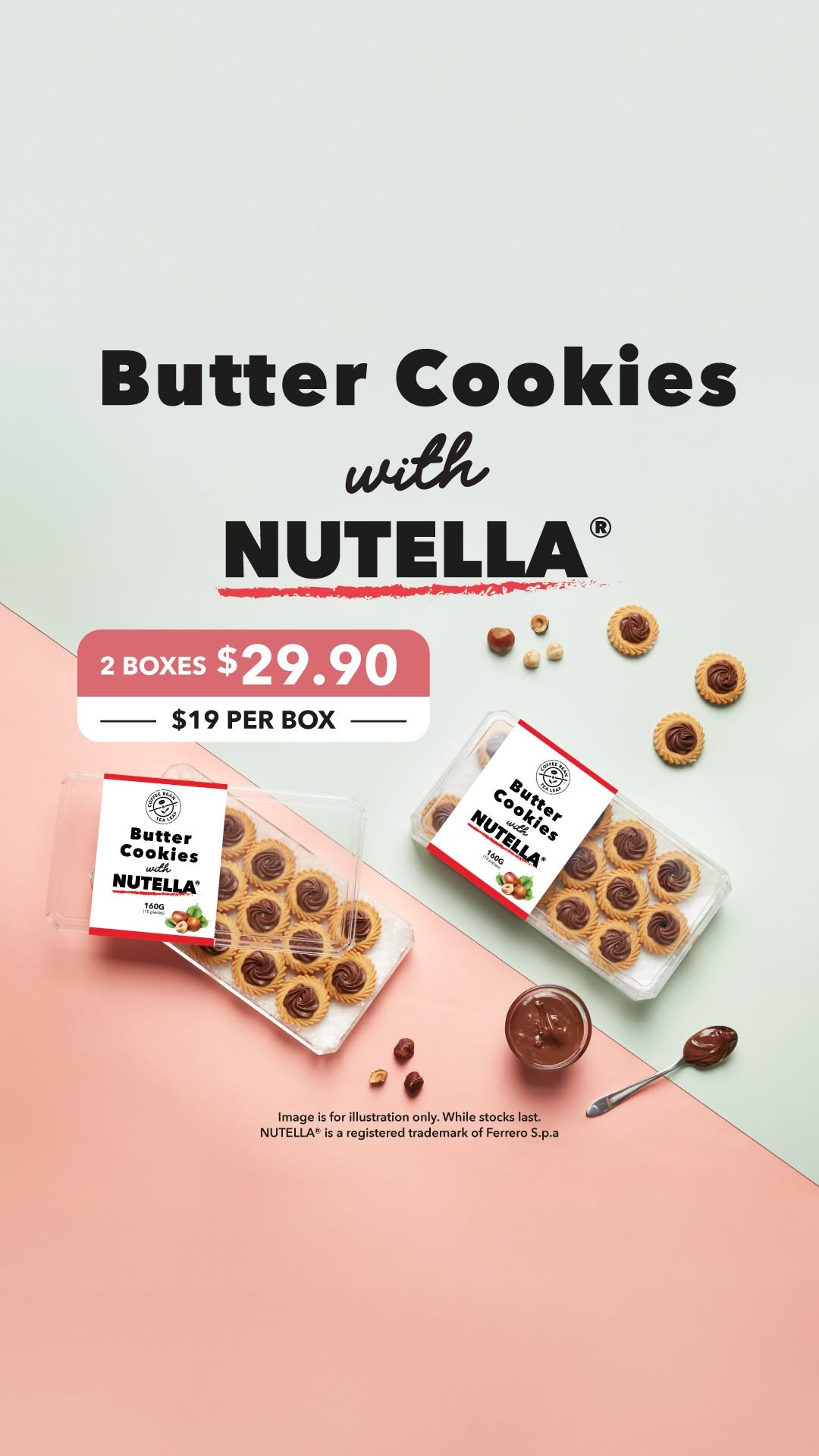 26 March 2025 onwards: The Coffee Bean & Tea Leaf – Butter Cookies with ...