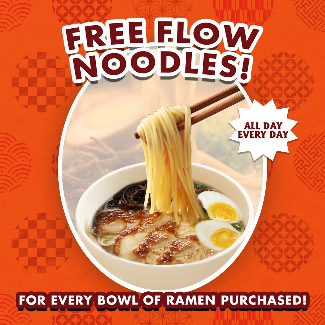 11 March 2025 Onward: Tokyo Shokudo – Free Flow Noodles with Every ...