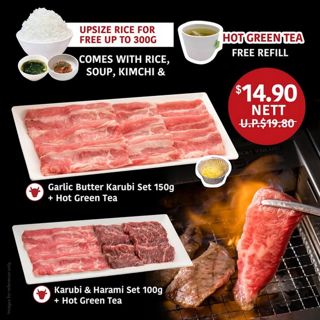 25 March 2025 onwards: Yakiniku Like Singapore – Weekday Lunch Special ...