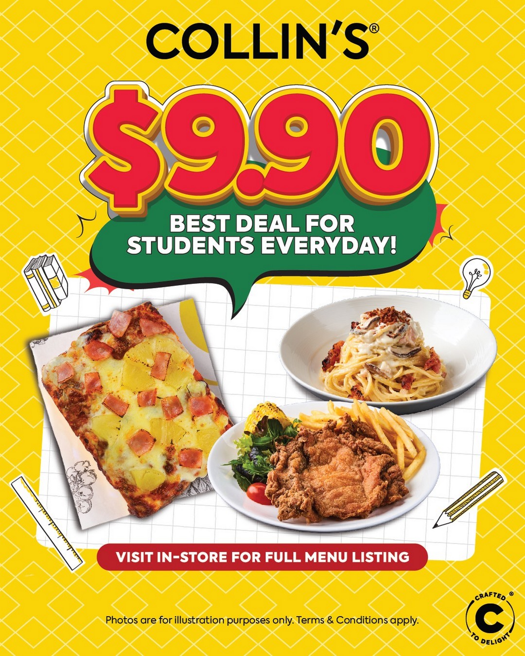 25 April 2025 onwards: COLLIN'S® Singapore, Student Meal Promotion at ...