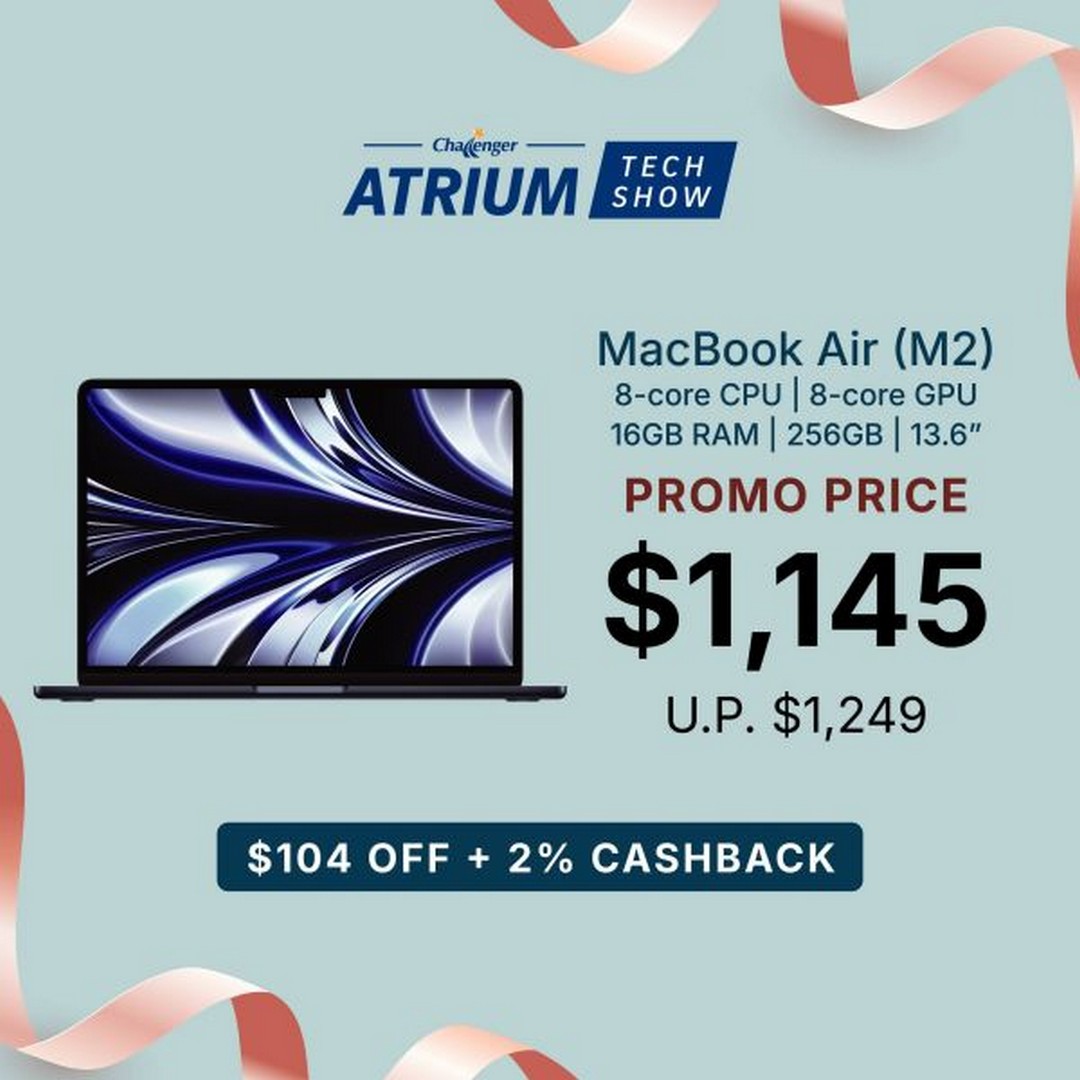 7-13 April 2025: Challenger Singapore – Apple iPad & MacBook Deals for ...