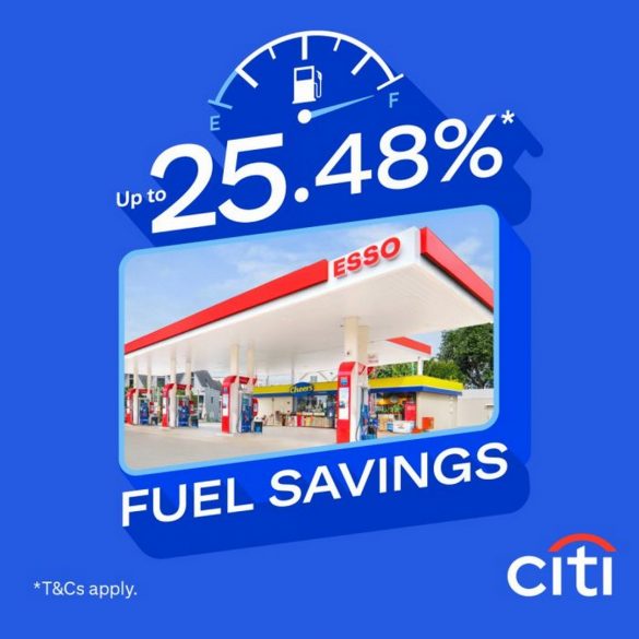 Now till 31 May 2025: Esso Singapore – Up to 25.48% Fuel Discount with Citi Cards: Promotion on ...