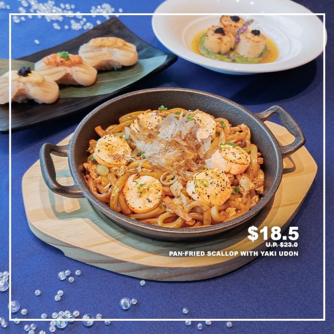 16 April 2025 onwards: Itacho Sushi – 20% Off Premium Scallop Dishes ...