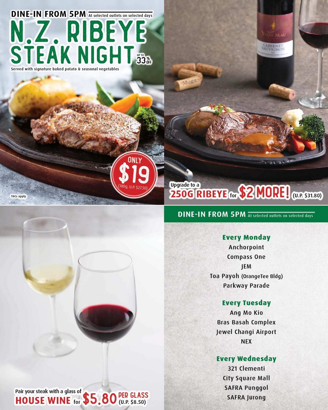 14 April 2025 onwards: Jack's Place – Up to 33% Off N.Z. Ribeye Steak ...
