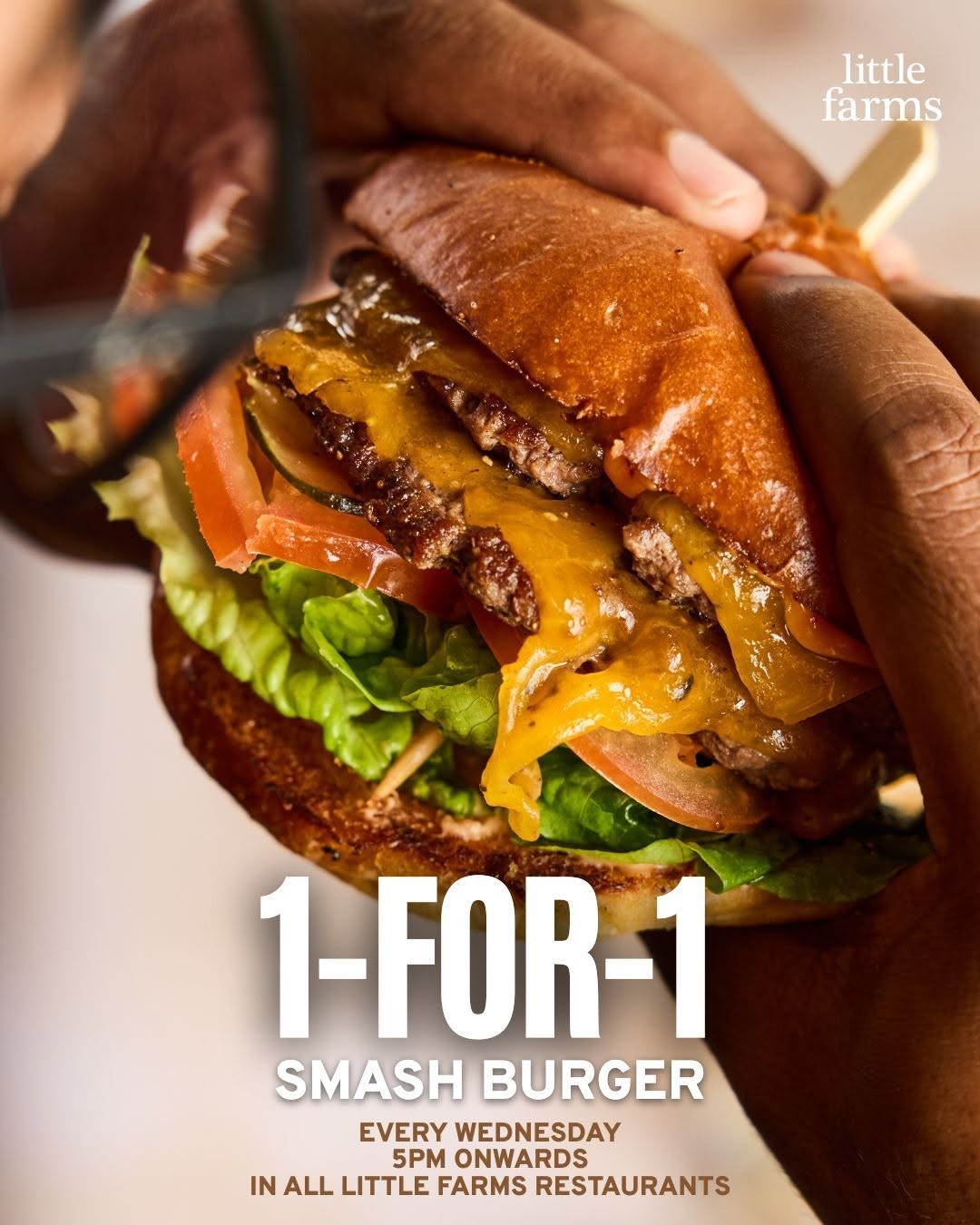 15 April 2025 onwards: Little Farms – Midweek Treat with 1-for-1 Smash ...