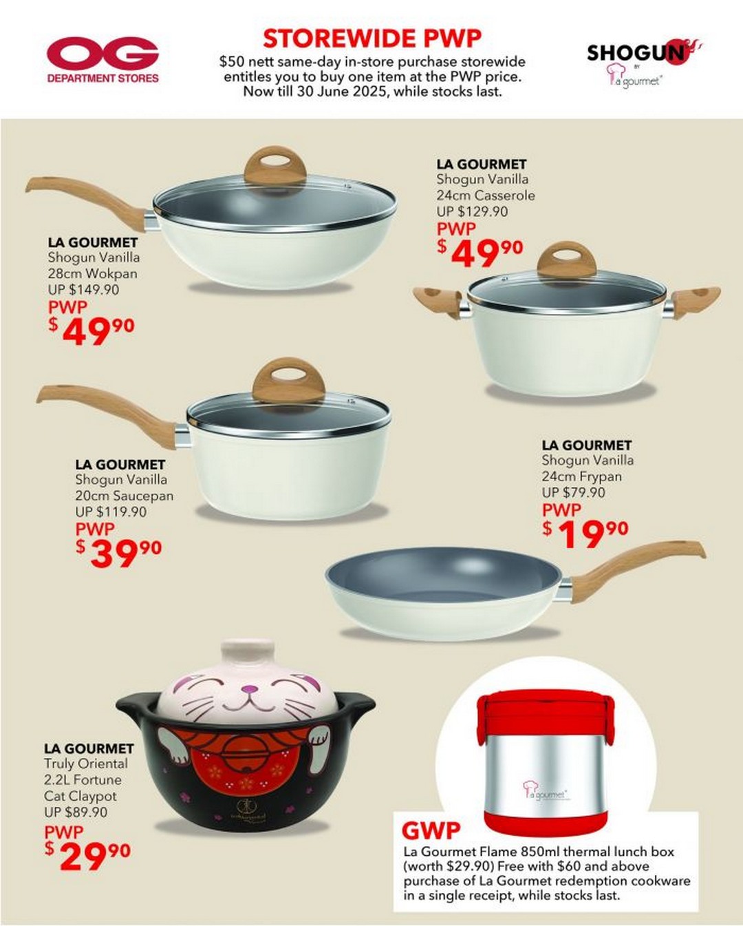 Now till 30 June 2025: OG Department Stores – La Gourmet Cookware PWP ...