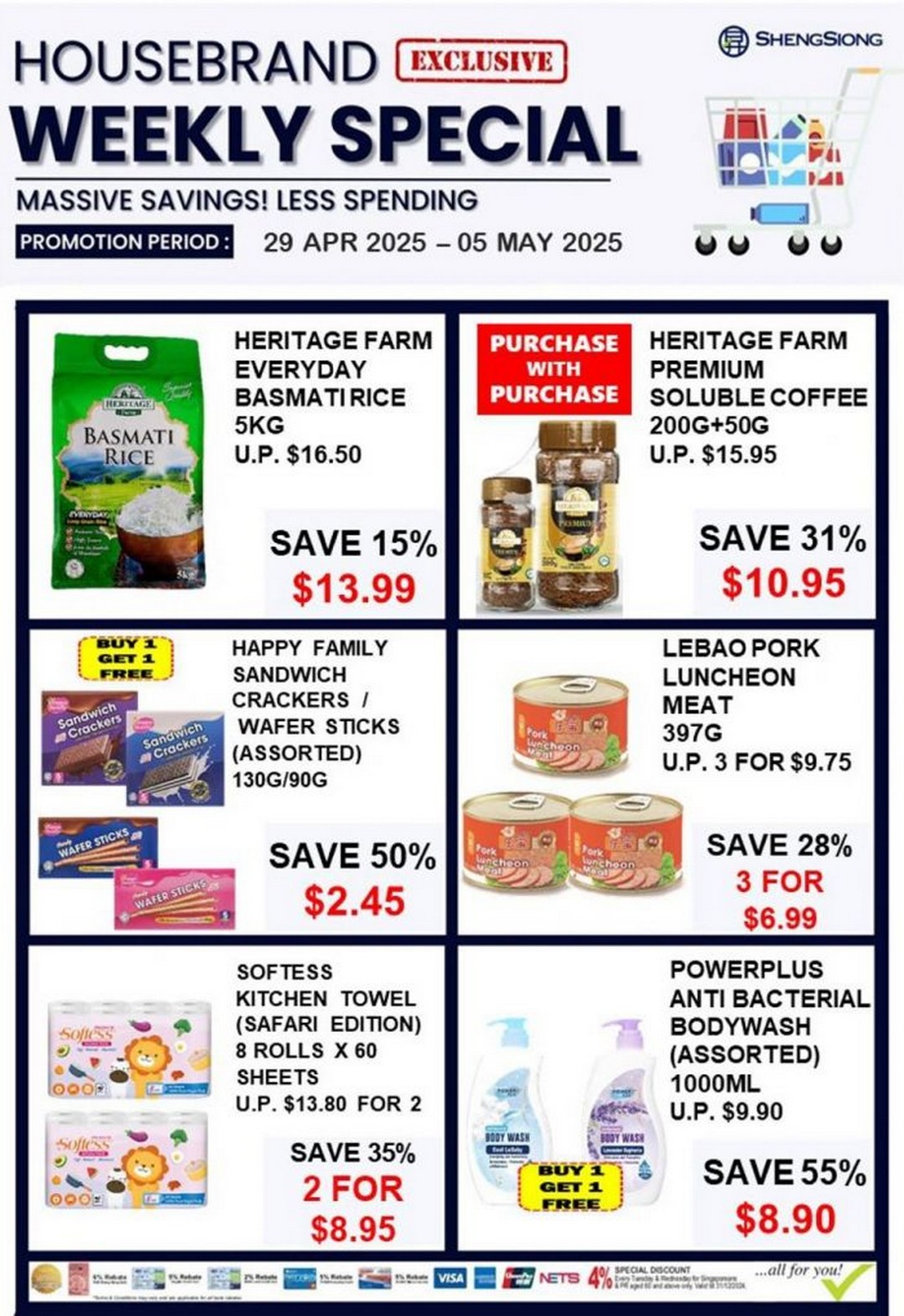 29 April–5 May 2025: Sheng Siong – Weekly Housebrand Specials with ...