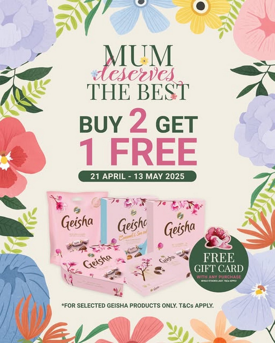 21 April–13 May 2025: The Cocoa Trees Singapore – Geisha Chocolates Buy ...