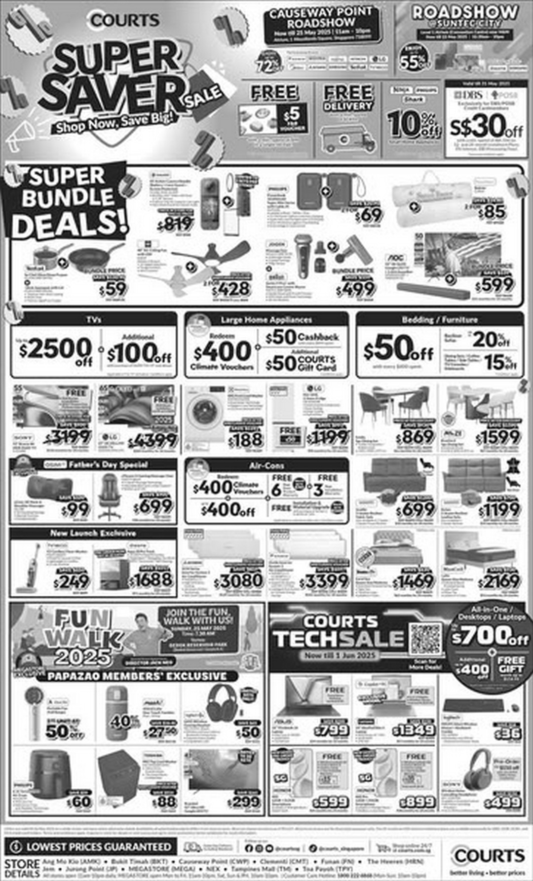 Now till 30 June 2025: COURTS Super Saver Sale – Massive Discounts ...