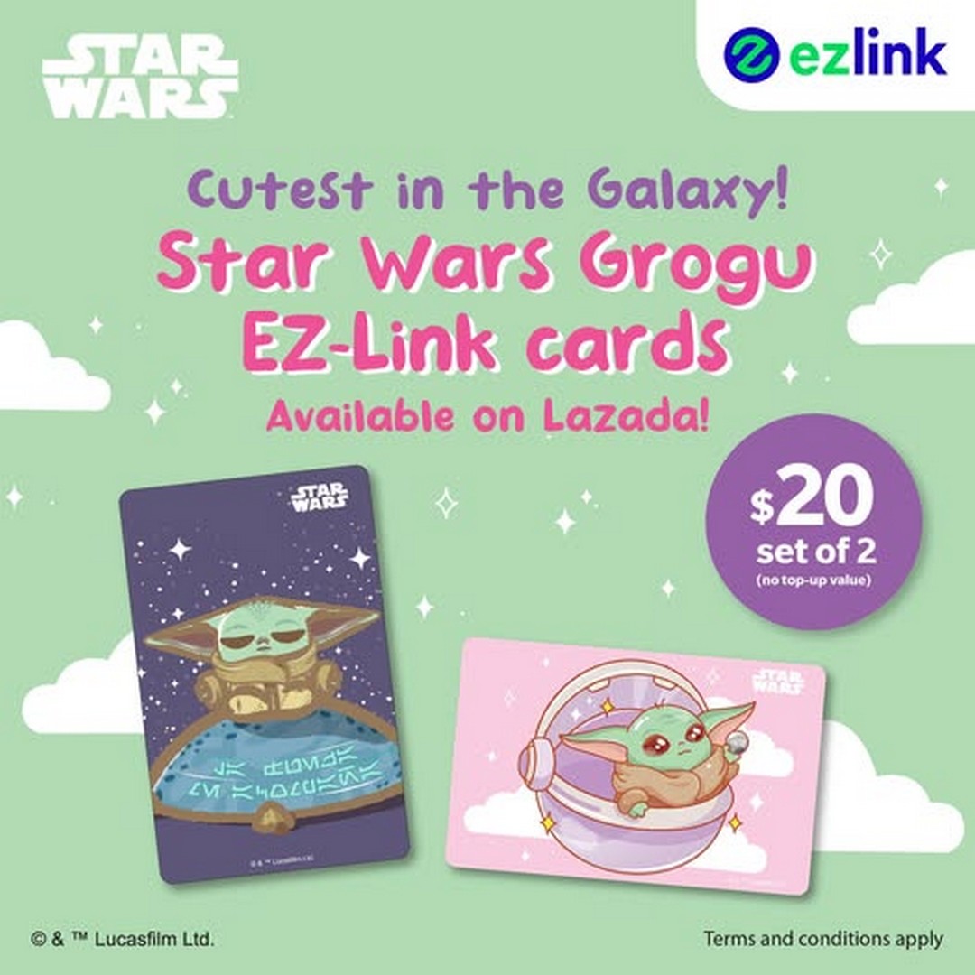 7 May 2025 Onward: EZ-Link – Star Wars Grogu Collectible Card Set ...