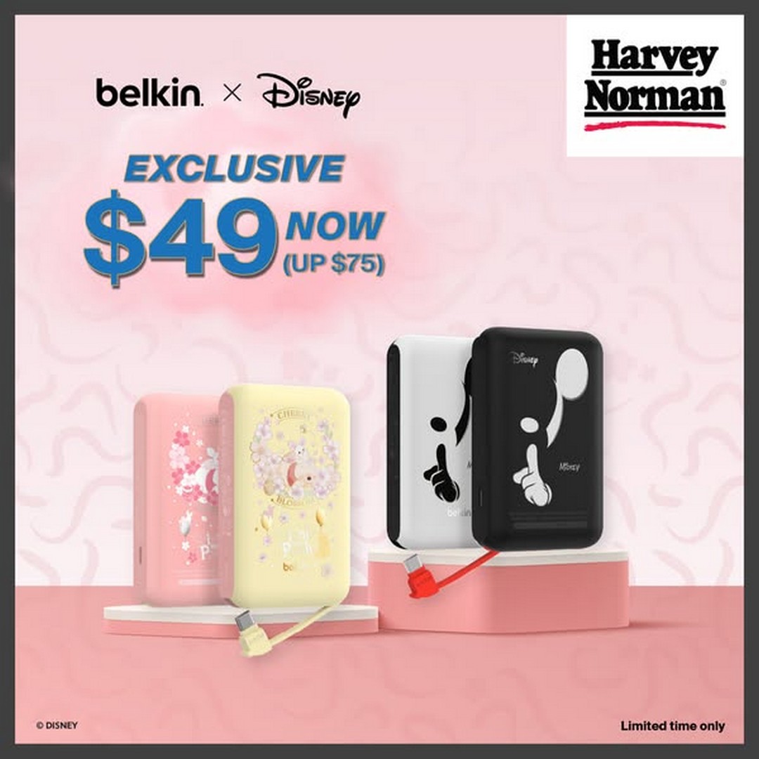 22 May 2025 onwards: Harvey Norman Singapore – Limited Time Belkin ...