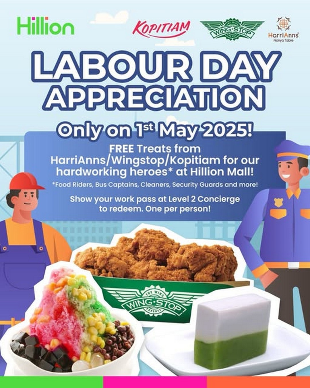 1 May 2025: Hillion Mall – Appreciation Day Promotion Free Vouchers for ...