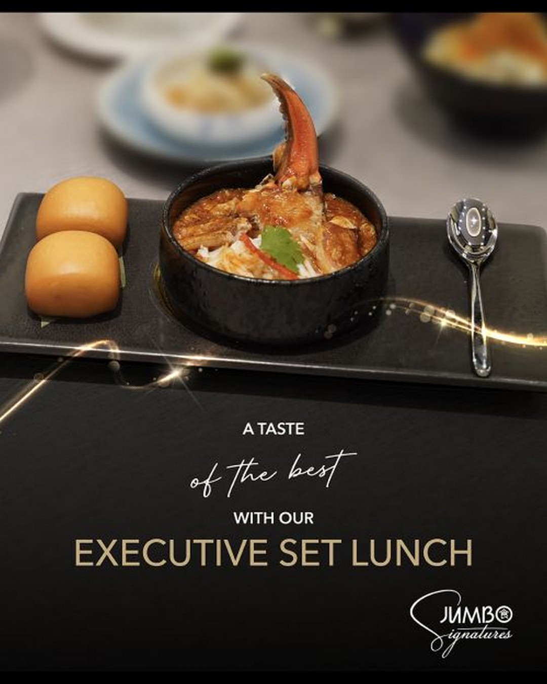 20 May 2025 onwards: JUMBO Seafood – Exquisite Executive Set Lunch ...