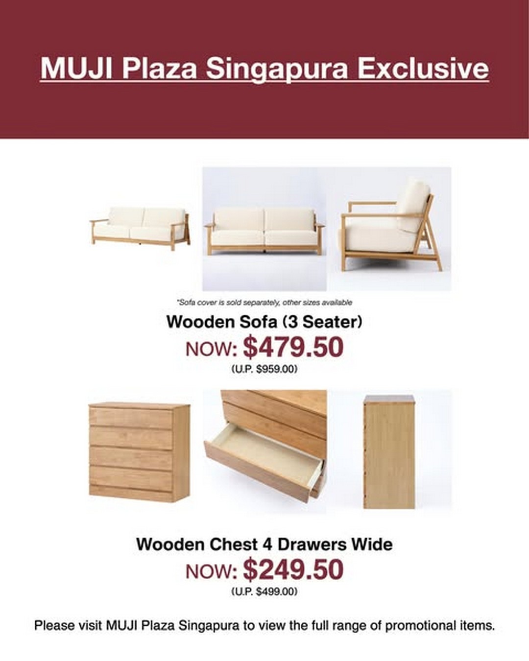 13 May 2025 onwards: MUJI Singapore – 50% Off Selected Furniture ...