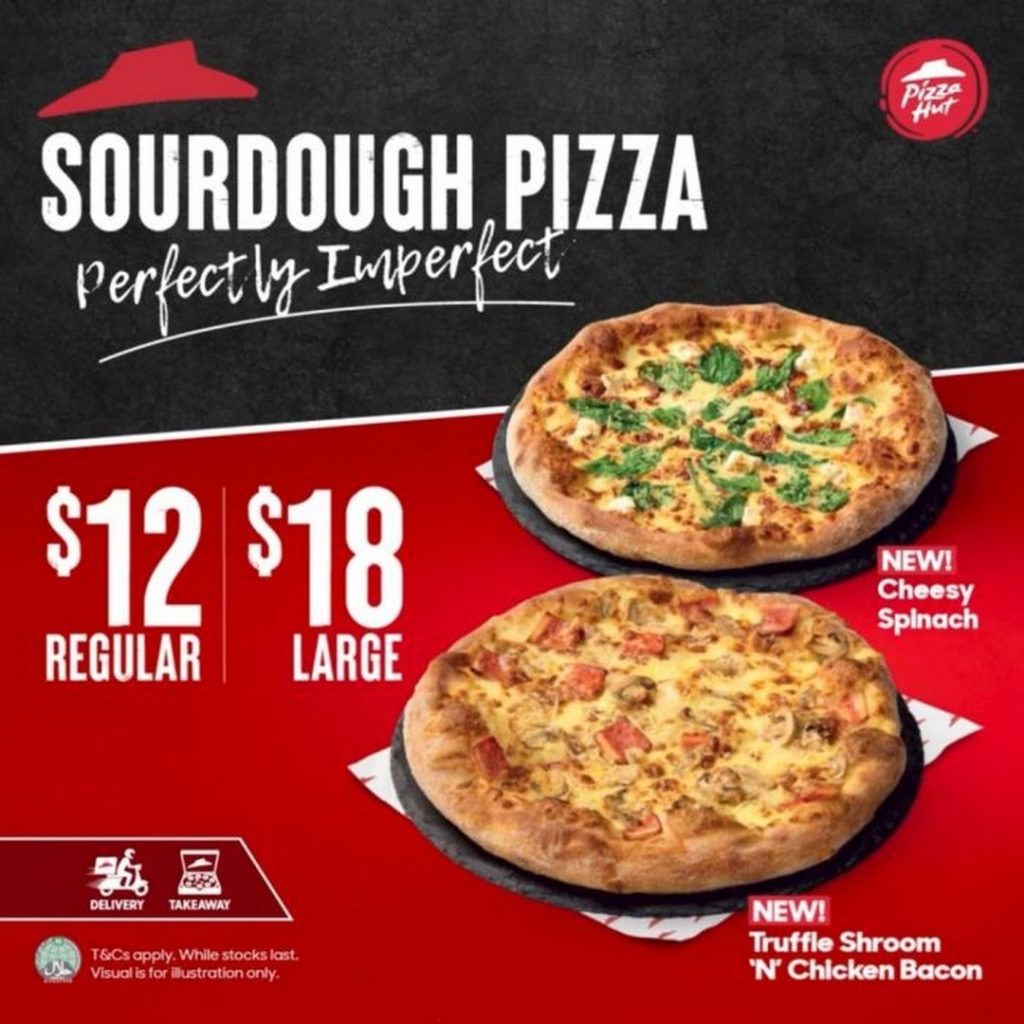 22 May–4 June 2025: Pizza Hut Singapore: Launch of New Sourdough Pizzas ...