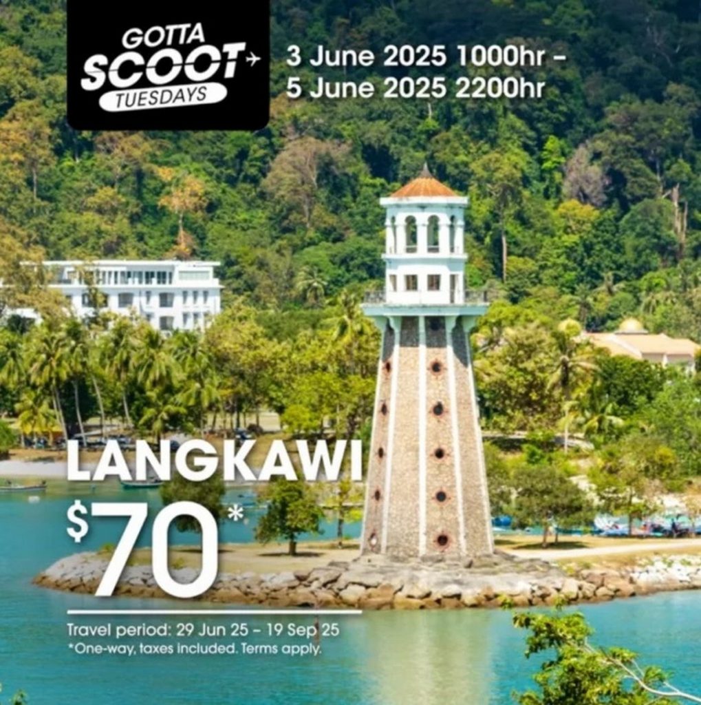 Now till 5 June 2025: Scoot Airlines, Celebrate SG60 with Fares from ...