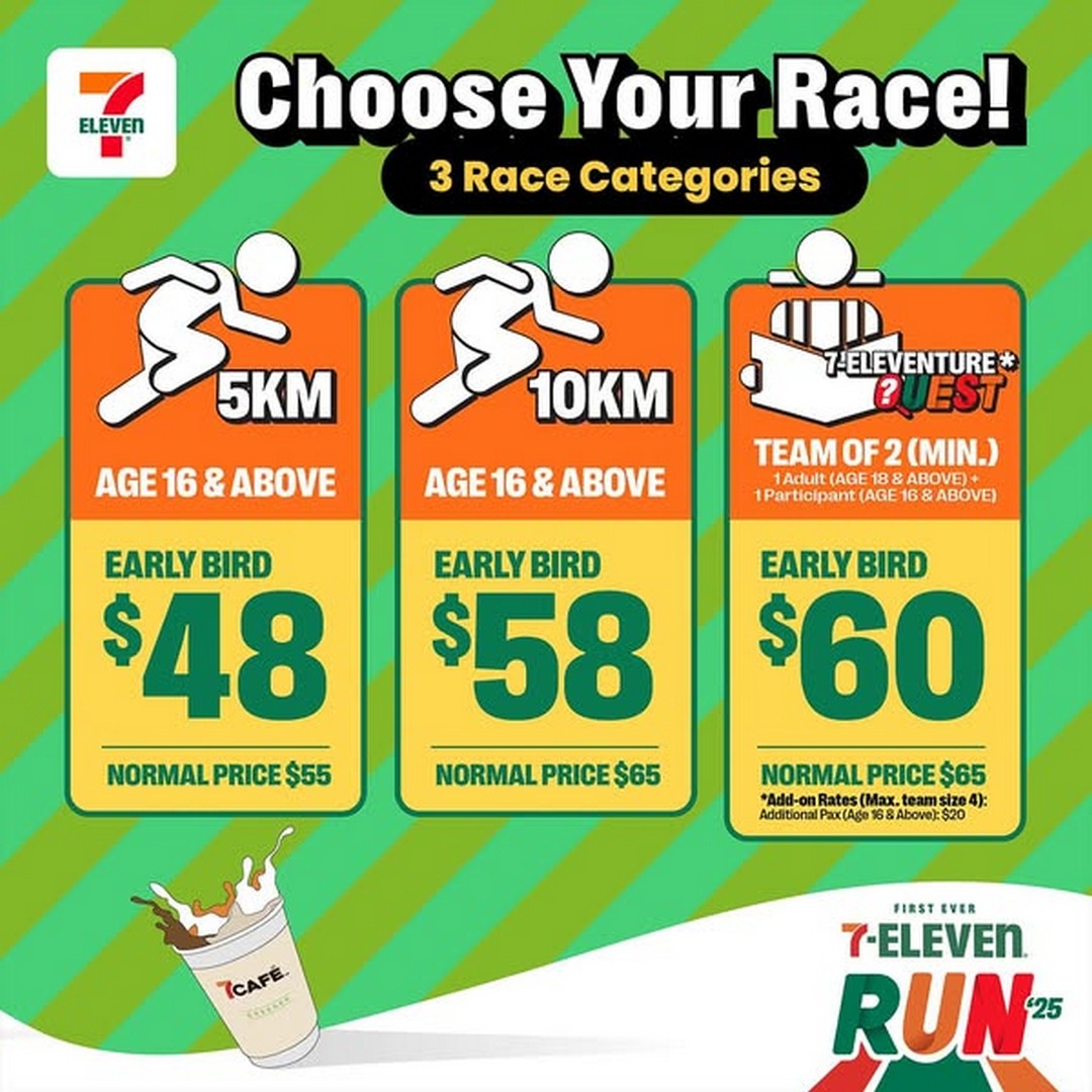 14 September 2025: 7-Eleven Singapore – First-Ever 7-Eleven RUN at ...